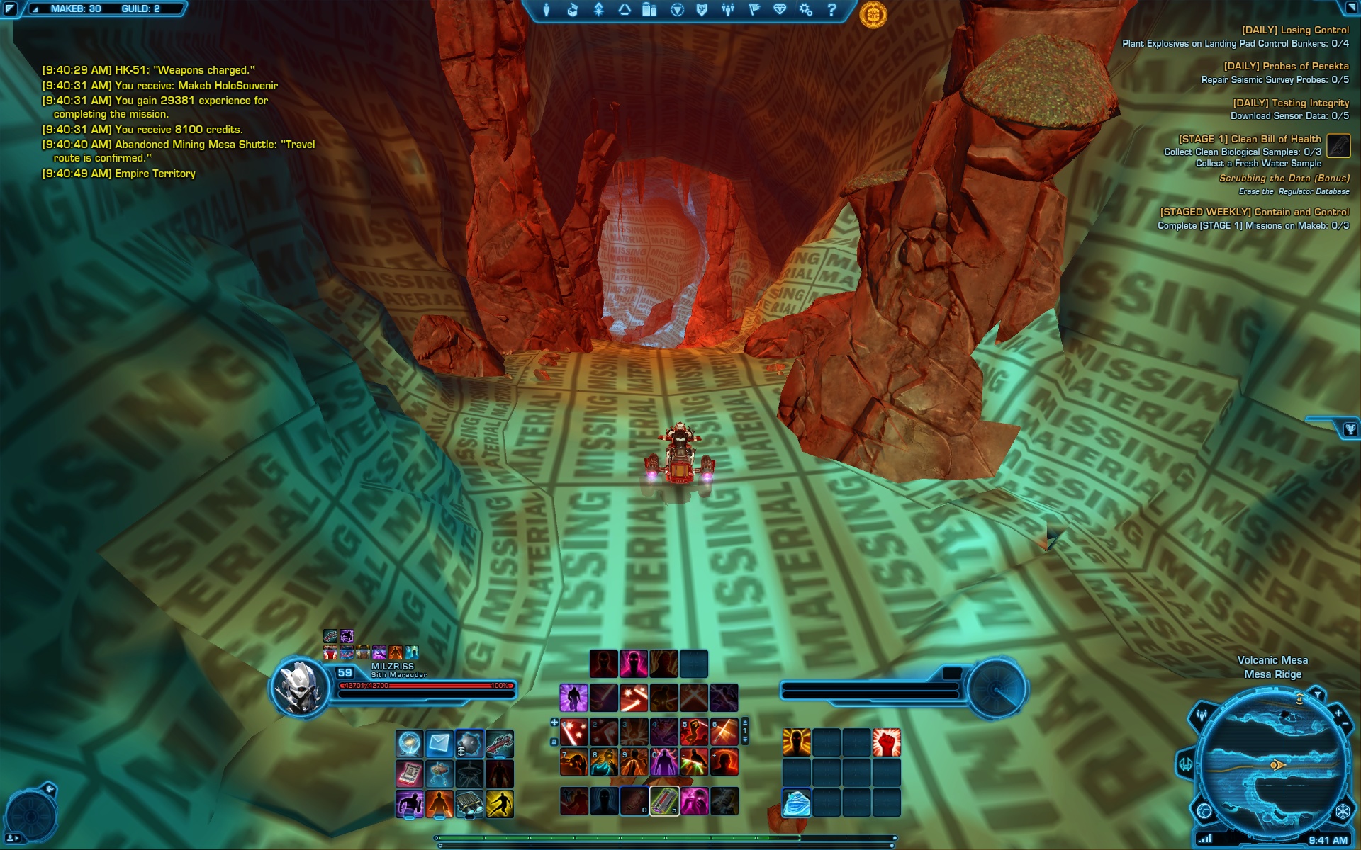 Missing Textures on Makeb - Bug Reports - SWTOR | Forums