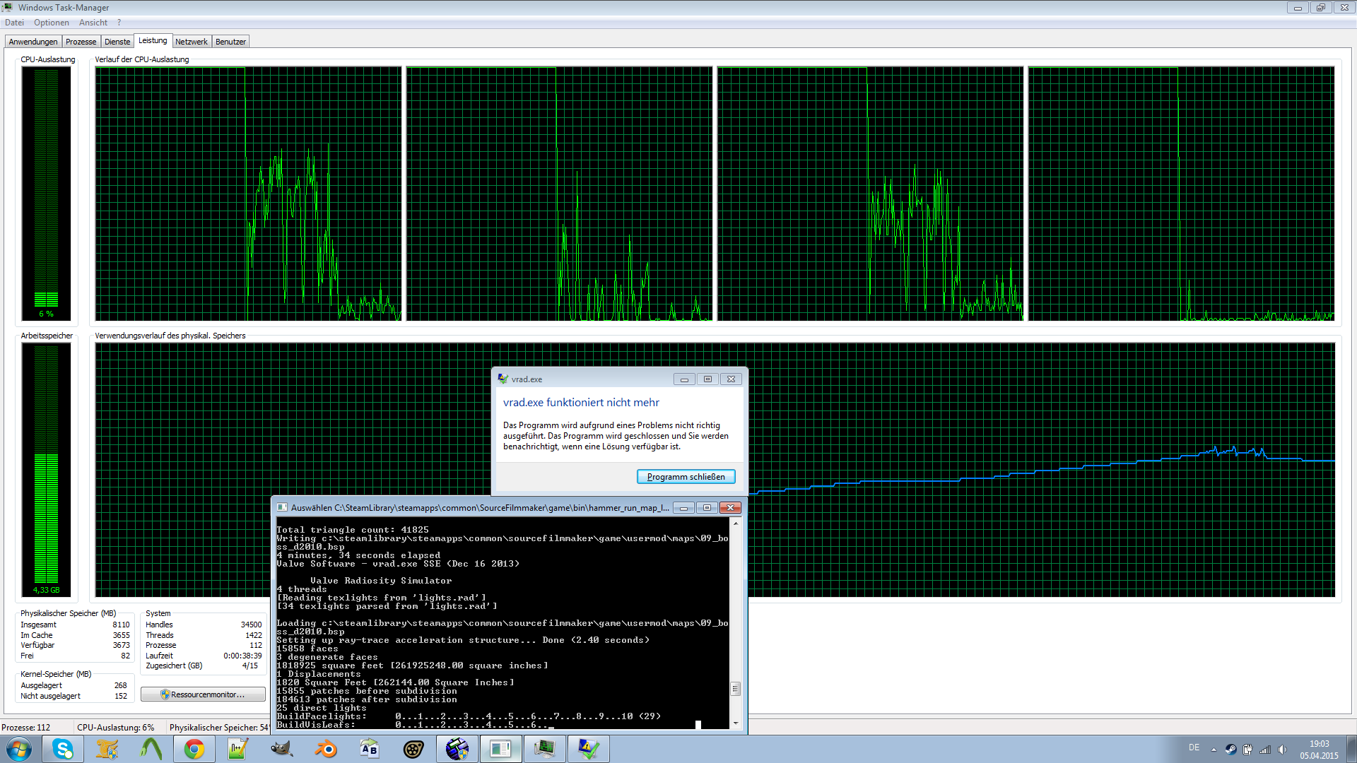 [Solved] Hammer compiler crash during 2nd vrad :: Source Filmmaker ...