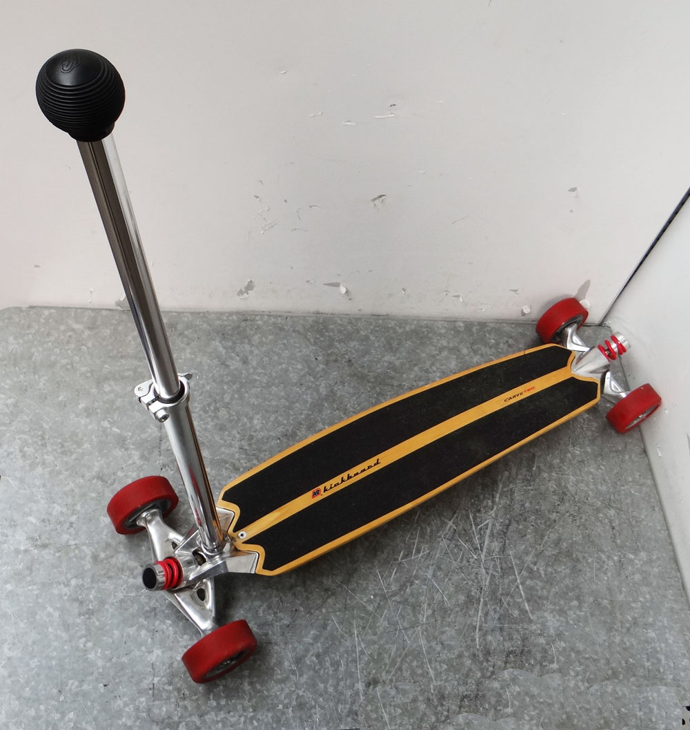 K2 Kickboard Carve Two - das Original Kick Longboard Roller Carvetwo ...