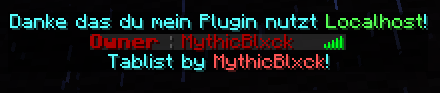MythicTab | SpigotMC - High Performance Minecraft