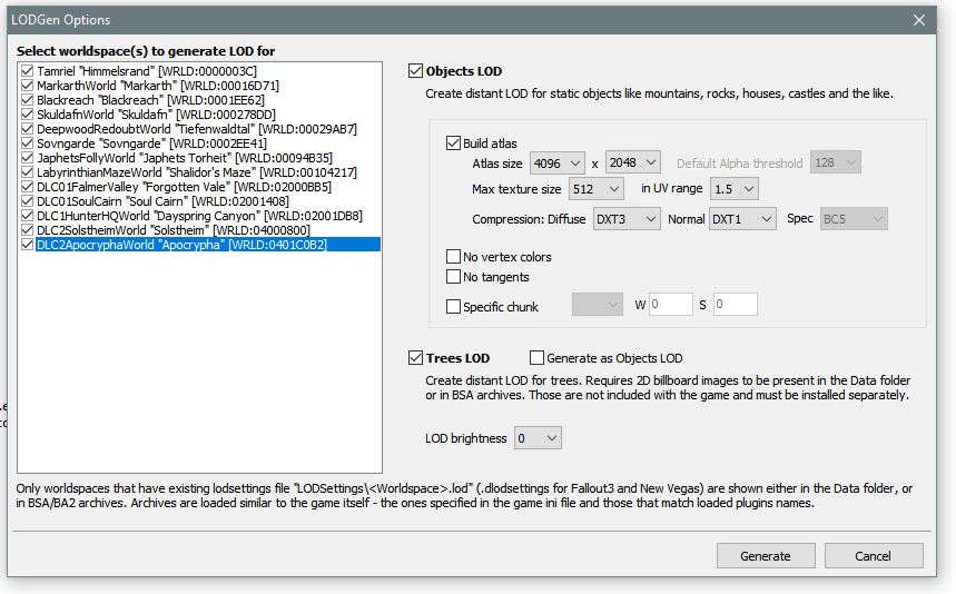 No tree LOD at Skyrim Special Edition Nexus - Mods and Community
