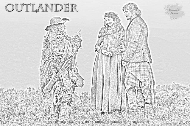 Outlander – Pencil Drawing (Photoshop) | Scottish Dreams